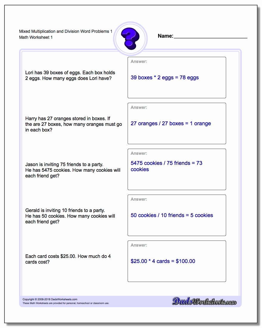 43 Age Word Problems Worksheet Chessmuseum Template Library
