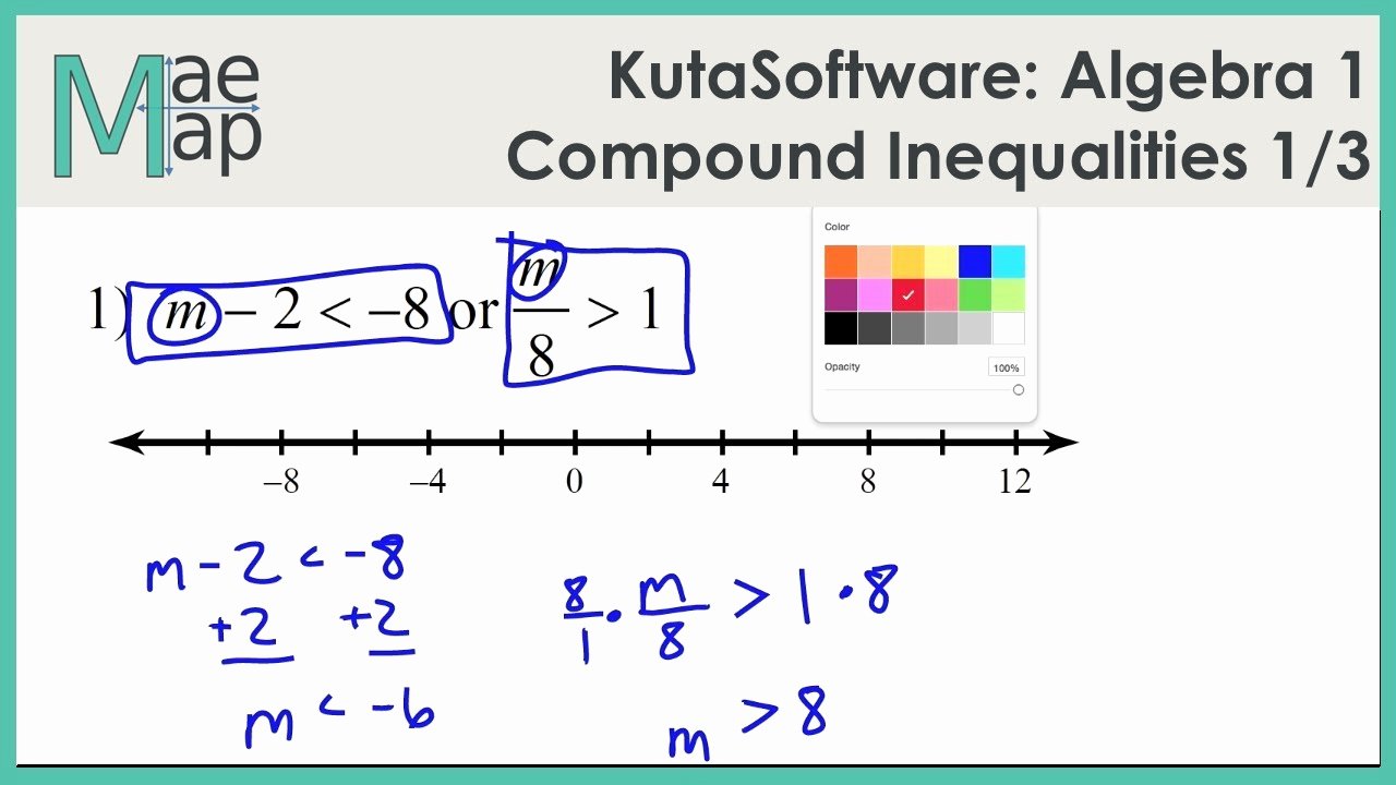 50 Algebra 1 Inequalities Worksheet 50 Algebra 1 Inequalities Worksheet