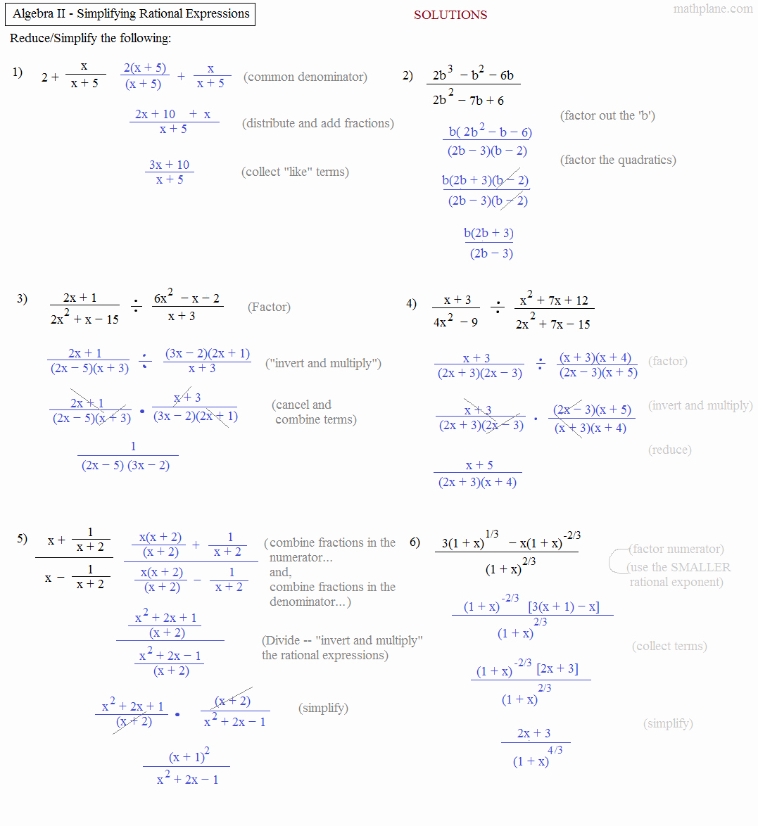 50 Algebra 1 Review Worksheet