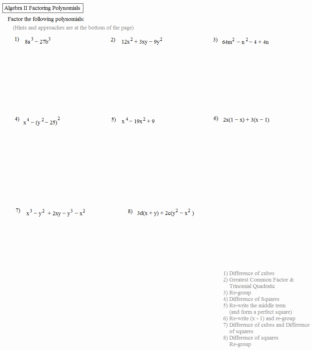 50 Algebra 1 Review Worksheet