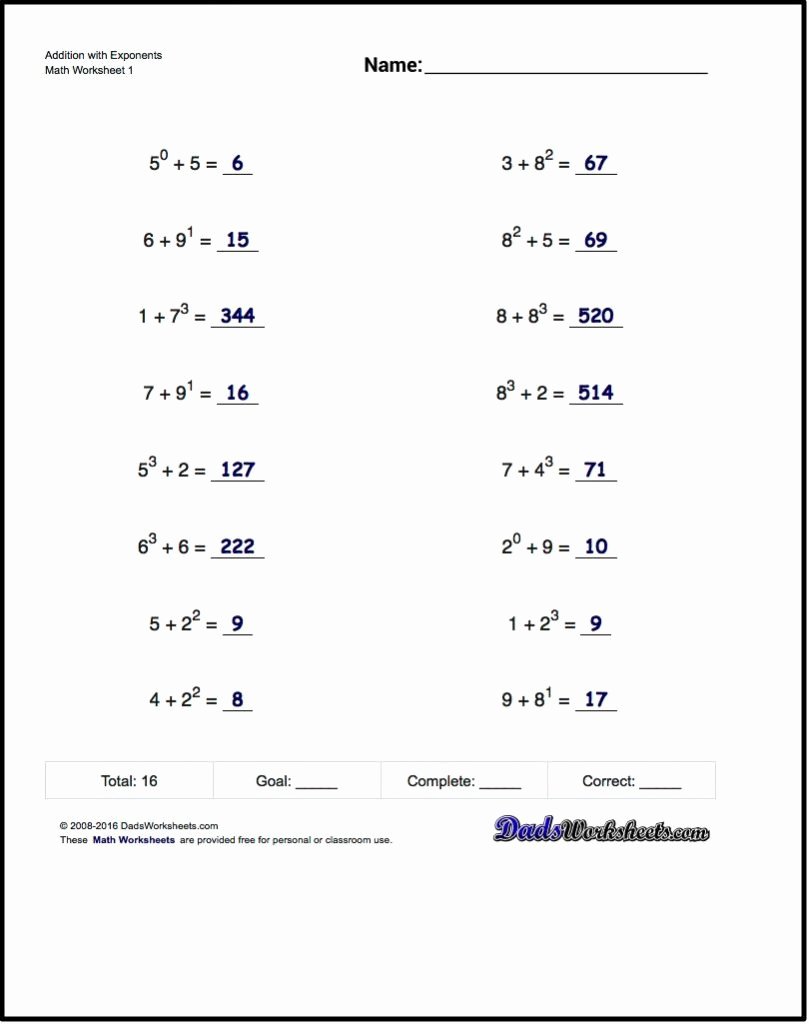 Power Of Ten 5th Grade