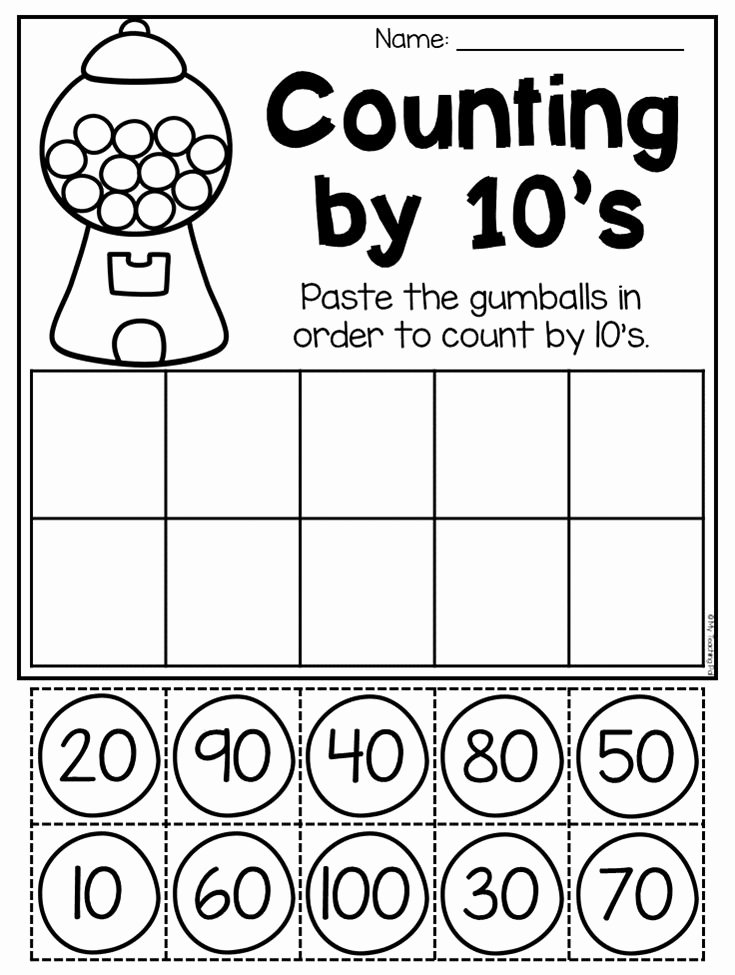 47 Counting By 10s Worksheet Chessmuseum Template Library