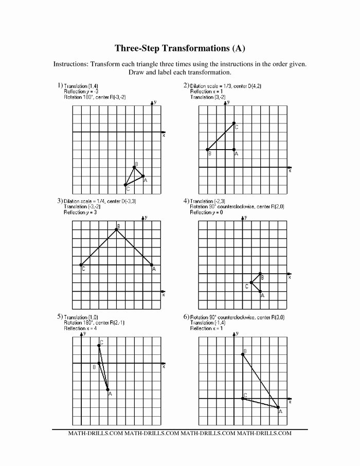 50 Dilations And Scale Factor Worksheet