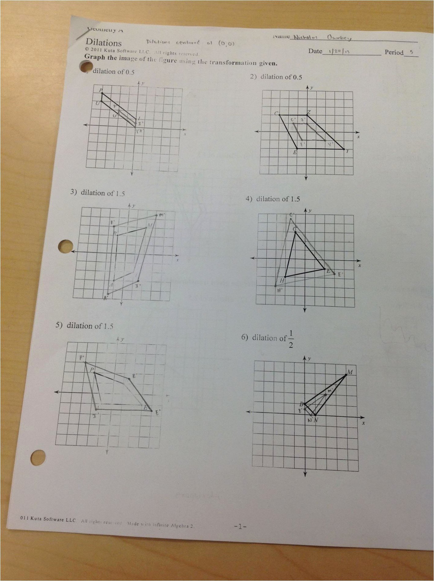 50 Dilations Worksheet Answer Key 50 Dilations Worksheet Answer Key