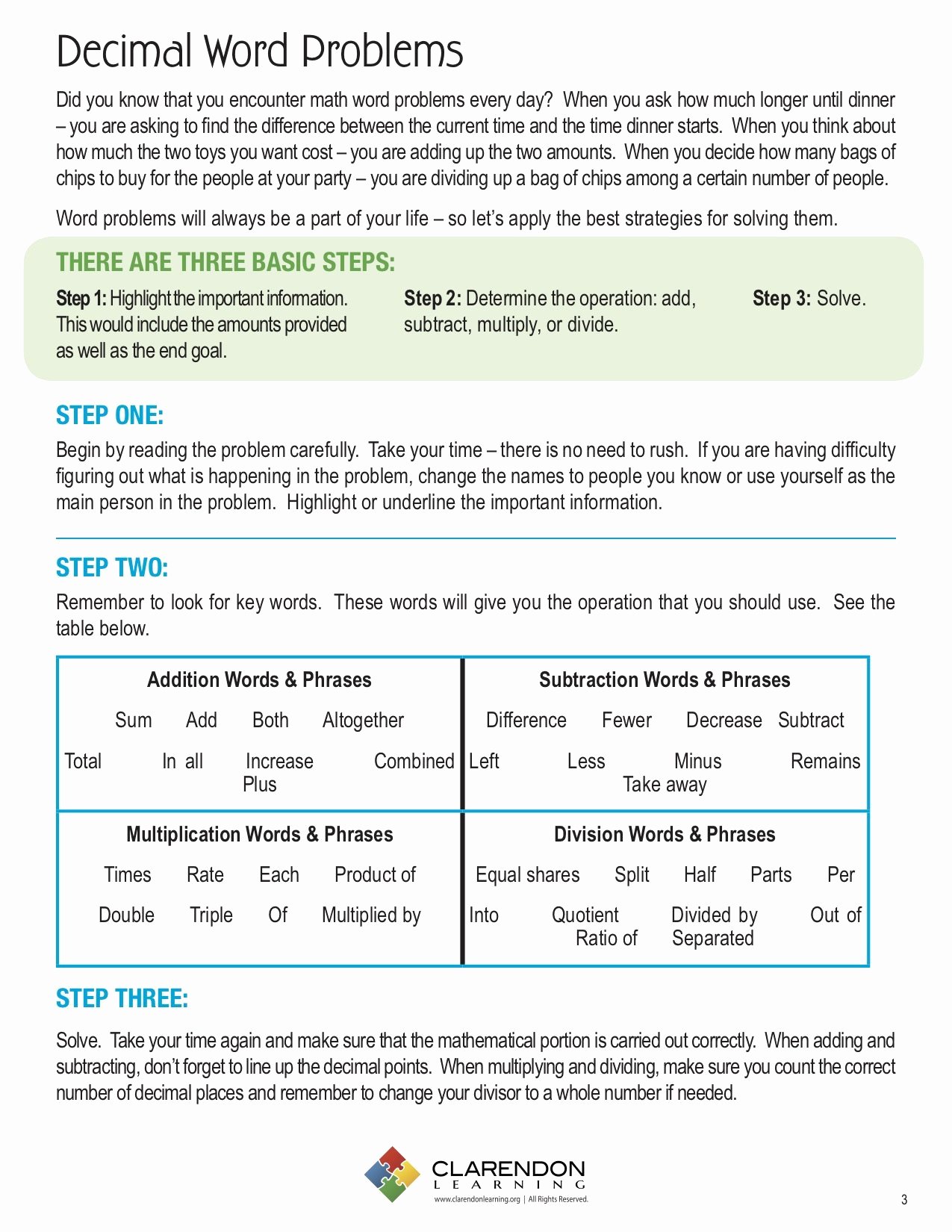 50 Dividing Decimals Word Problems Worksheet