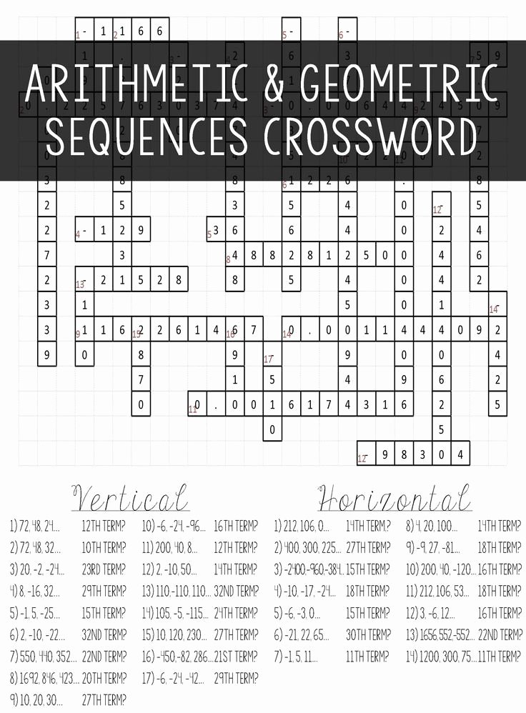 50 Geometric Sequence Worksheet Answers 50 Geometric Sequence Worksheet Answers