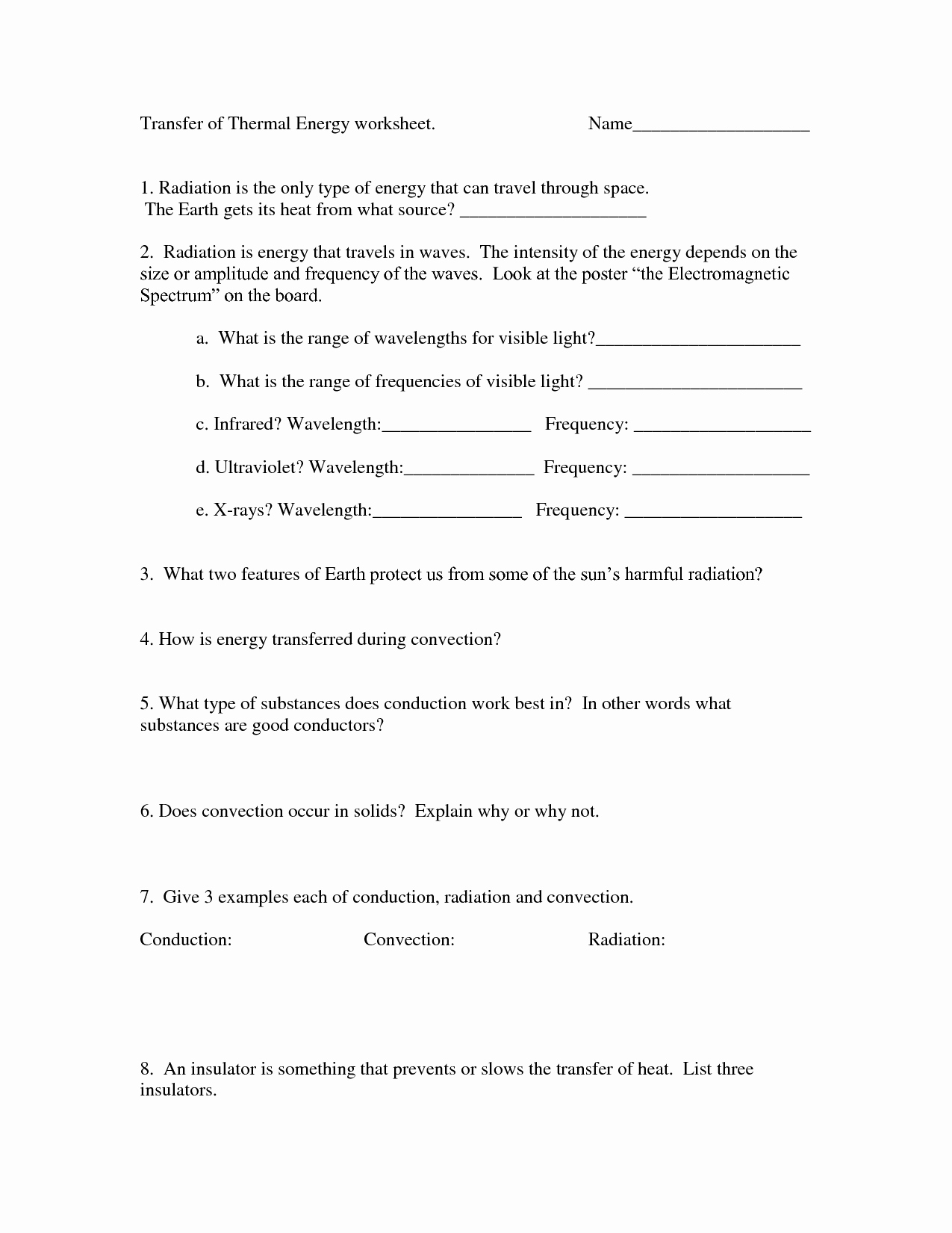 50 Heat Transfer Worksheet Answer Key 50 Heat Transfer Worksheet Answer Key