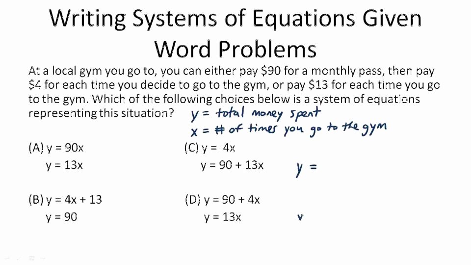 50 Inequality Word Problems Worksheet