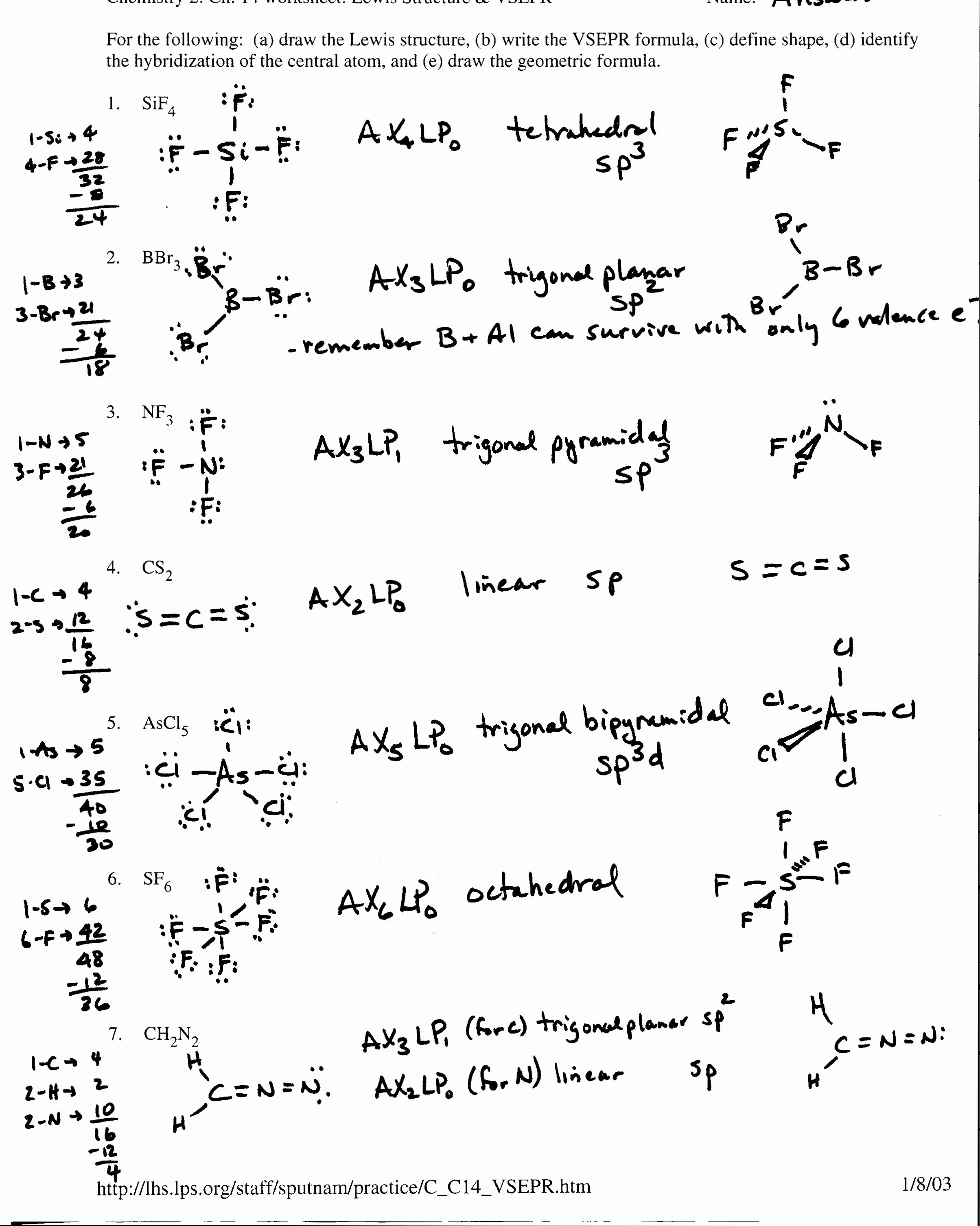 50 Lewis Dot Diagrams Worksheet Answers Chessmuseum Template Library