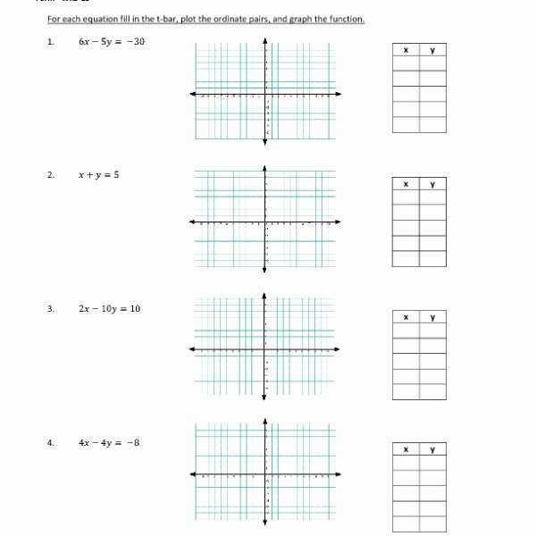 50 Linear Equations Worksheet Pdf