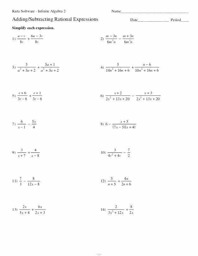 50 Literal Equations Worksheet Answer