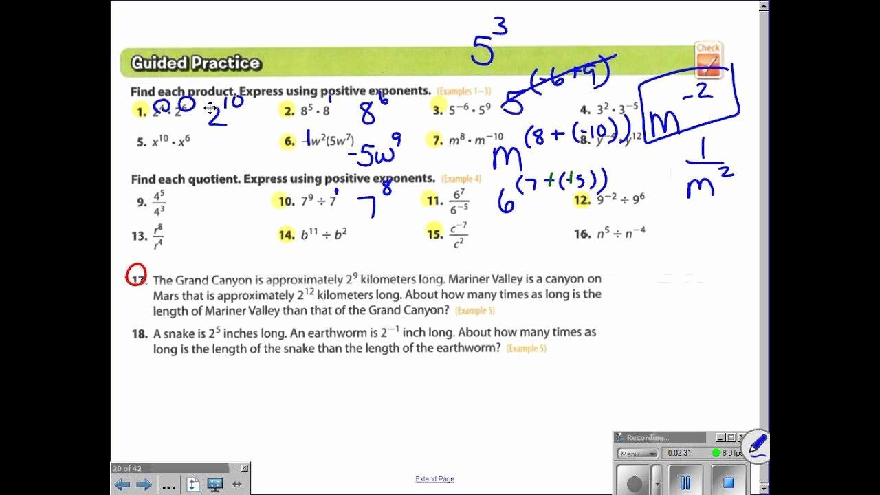 50 Multiplying Monomials Worksheet Answers