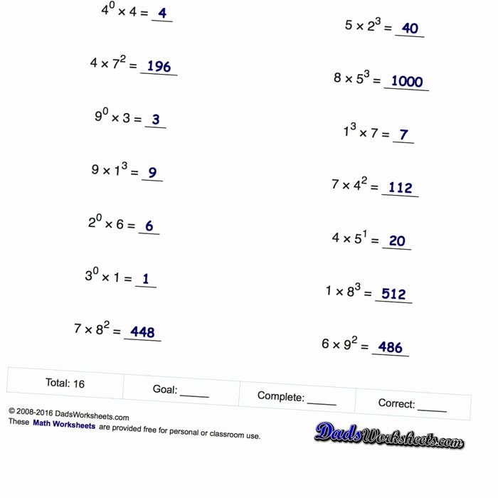 50 Operations With Scientific Notation Worksheet