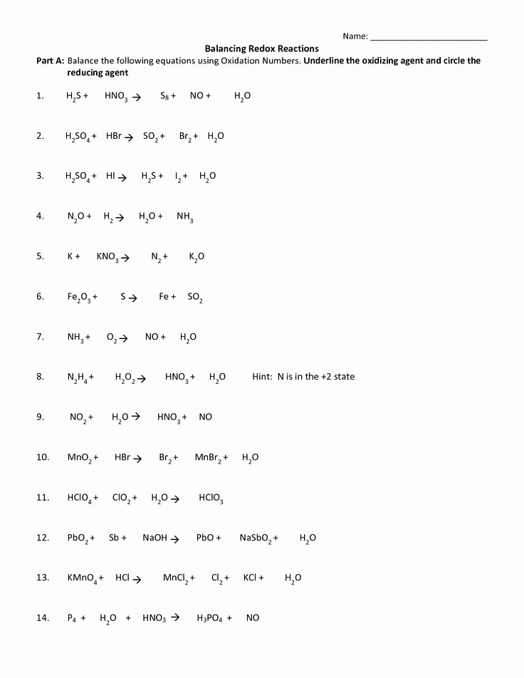 50 Oxidation Reduction Worksheet Answers Chessmuseum Template Library 50 Oxidation Reduction Worksheet Answers Chessmuseum Template Library