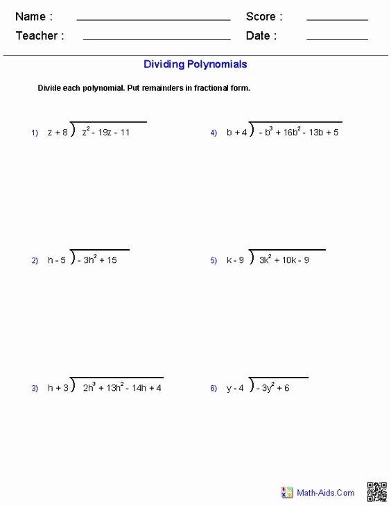 50 Polynomials Worksheet With Answers Chessmuseum Template Library 50 Polynomials Worksheet With Answers Chessmuseum Template Library