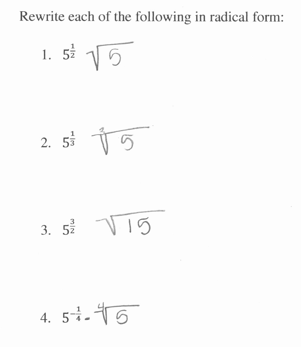 50 Rational Exponents And Radicals Worksheet 50 Rational Exponents And Radicals Worksheet