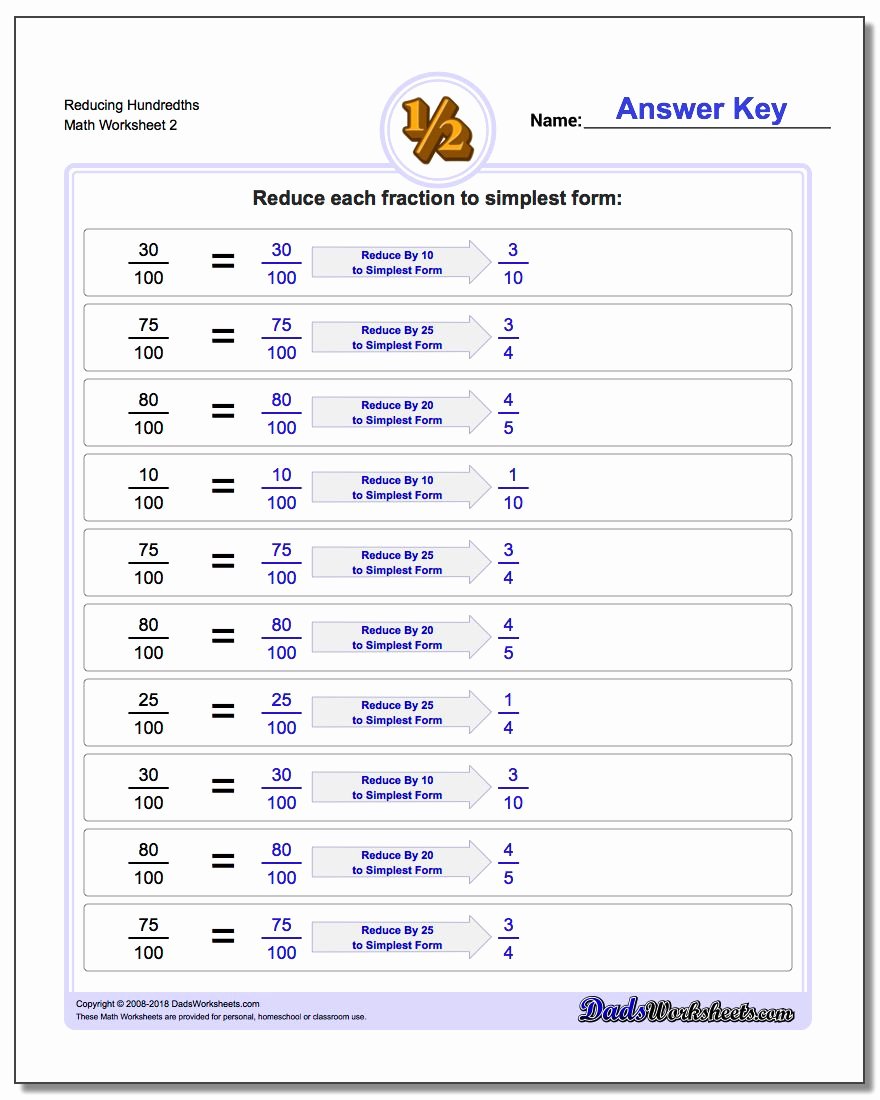 50 Reducing Fractions Worksheet Pdf Chessmuseum Template Library