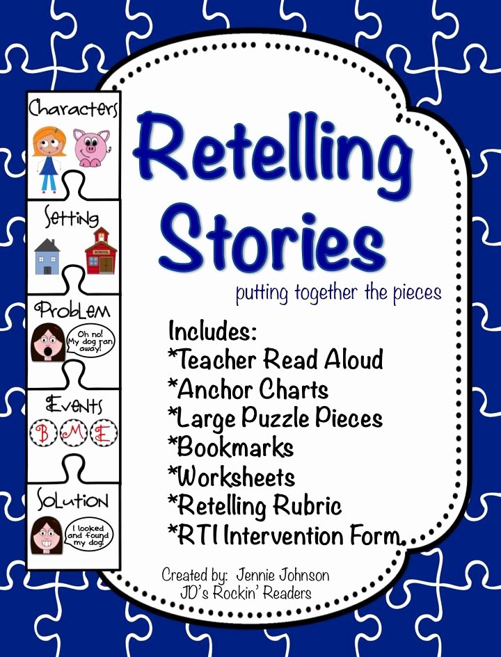 Retelling A Story Worksheet 2nd Grade Retelling A Story Worksheet 2nd Grade