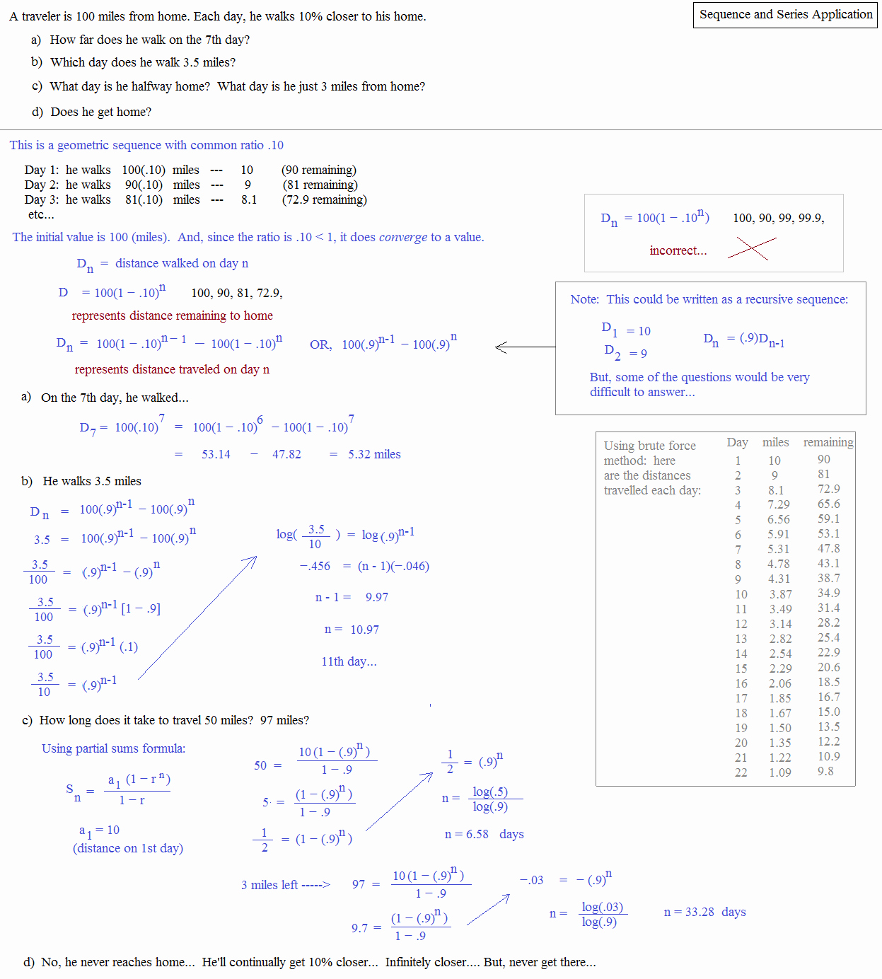 50 Sequence And Series Worksheet