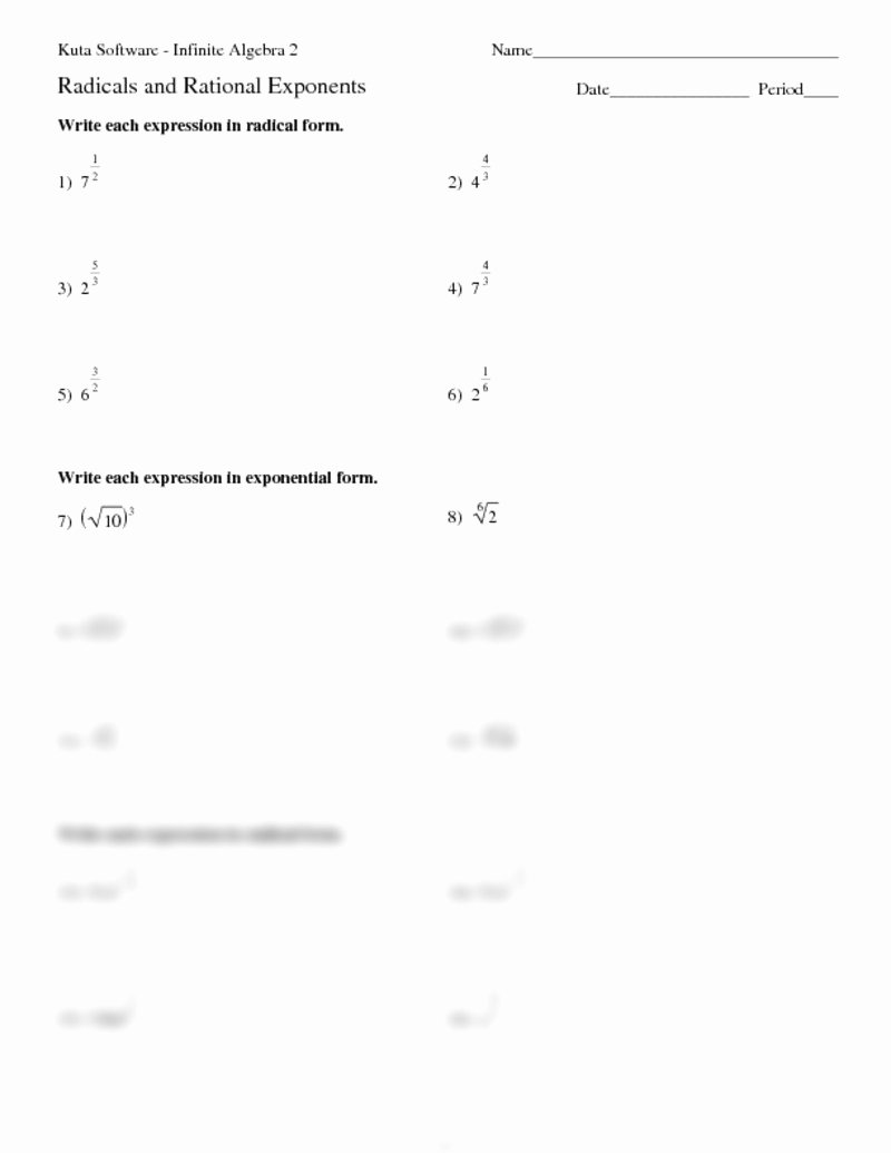 50 Simplifying Radicals Worksheet Algebra 1 Chessmuseum Template Library