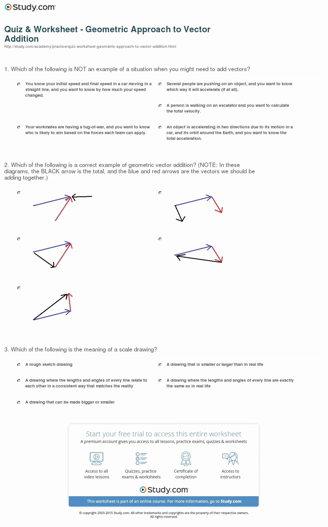 50 Vector Addition Worksheet With Answers 50 Vector Addition Worksheet With Answers