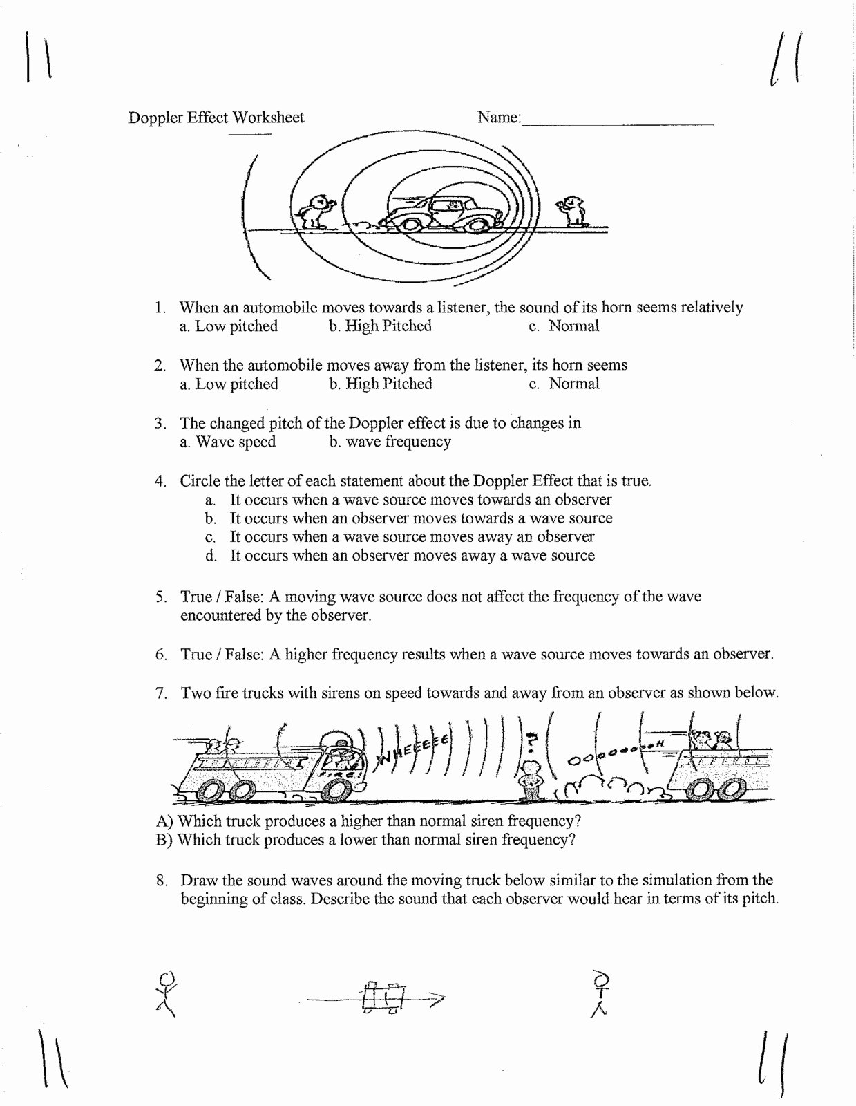 50 Waves Review Worksheet Answer Key
